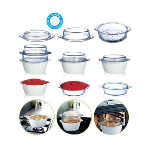 Wielofunkcyjny garnek do gotowania Pyrex Multicook , Garnki ceramiczne ...